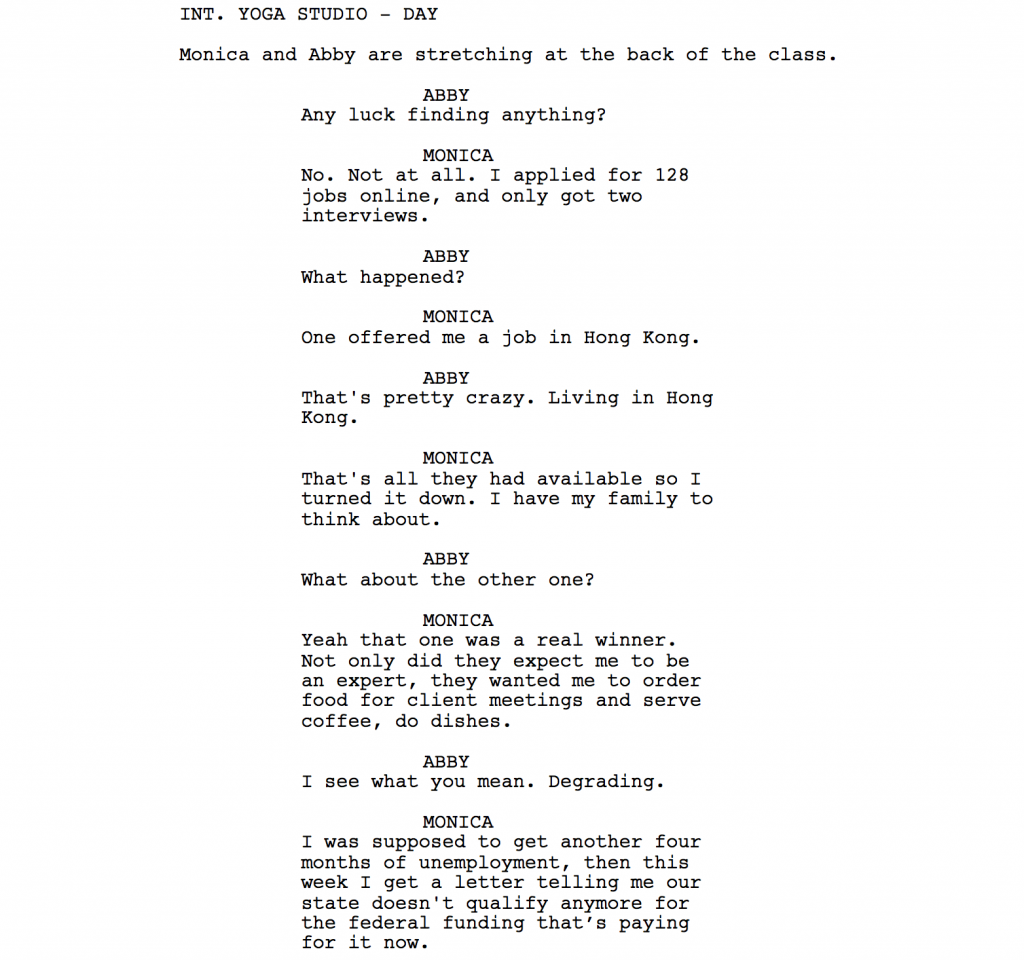 Script Dialogue Should Be More Than Just Talking 