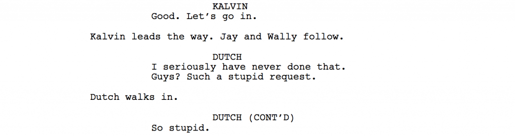 Script Dialogue Should Be More Than Just Talking 