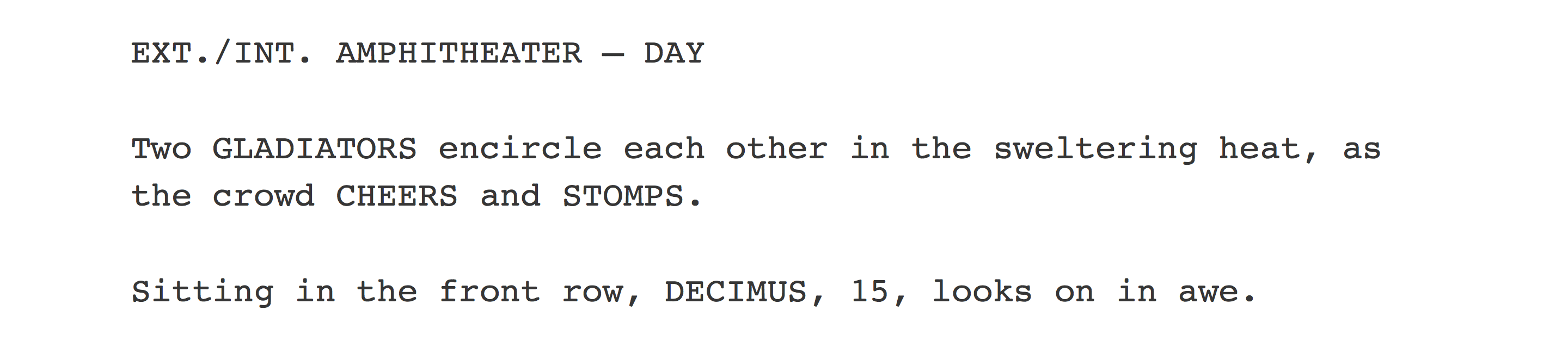 How To Format A Script For The Spec Screenplay Market