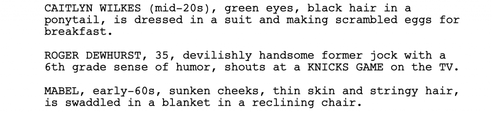 Character Description Examples How To Hook The Reader